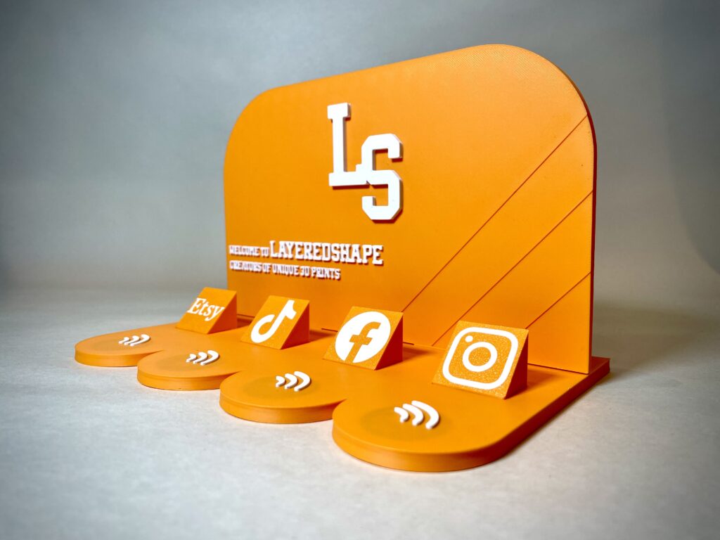 3D Printing Services - Layered Shape